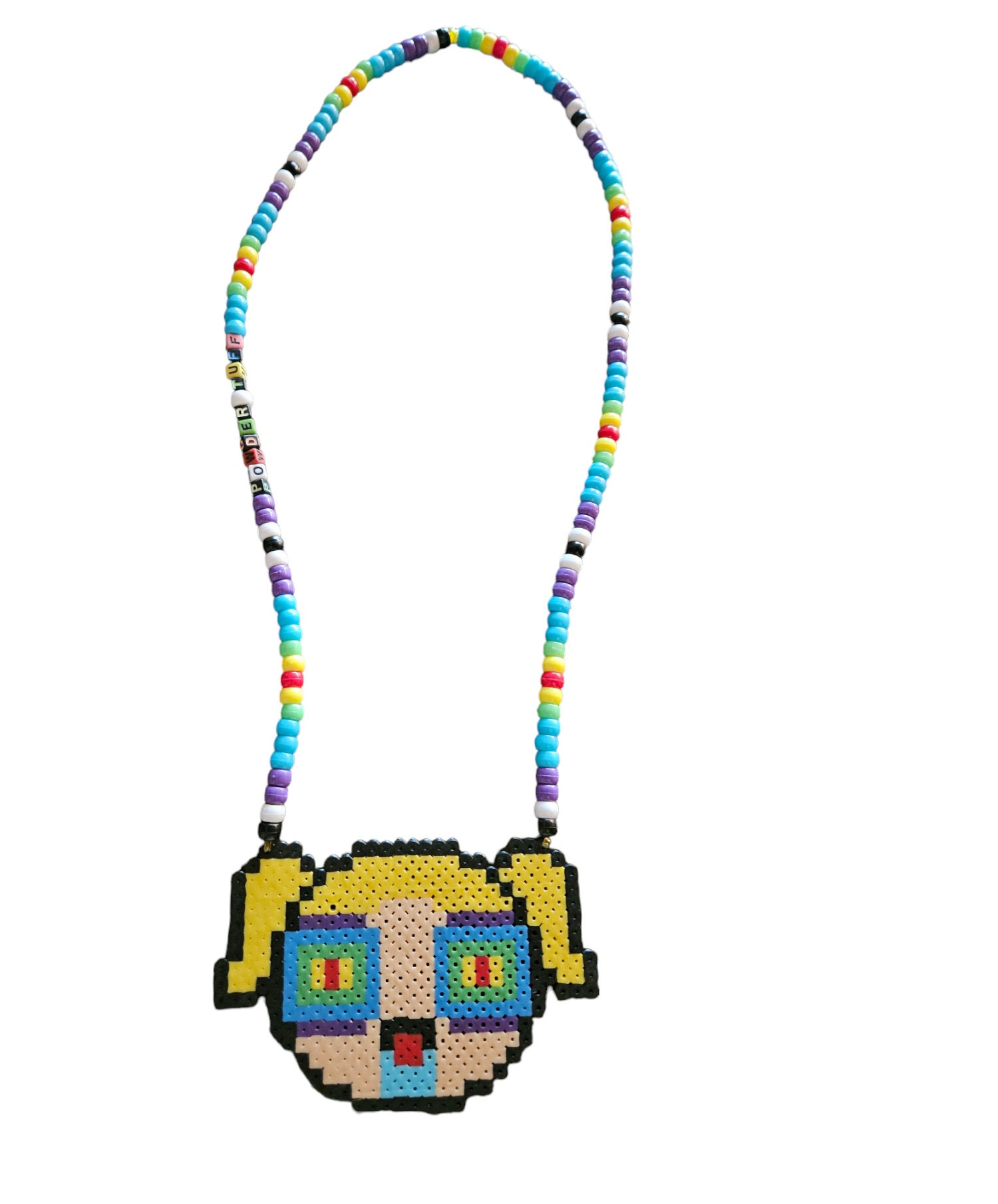 Powdered TUFF Powerpuff Girls Friendship Kandi Necklace Pack(set of 3 ...
