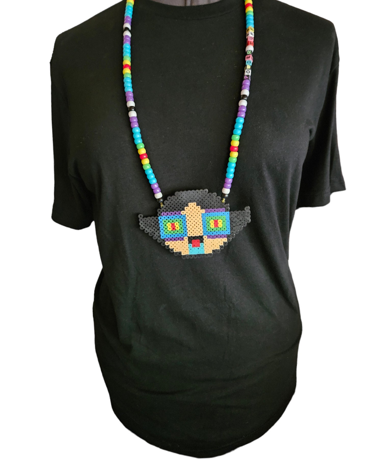 Powdered TUFF Powerpuff Girls Friendship Kandi Necklace Pack(set of 3 ...