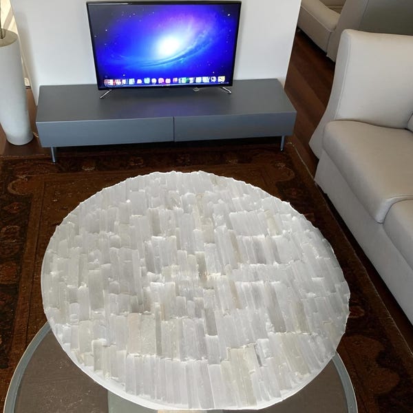 Selenite Coffee Table - Etsy UK