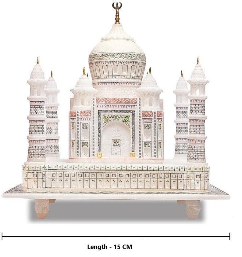 Marble Taj Mahal Showpiece – Handcrafted Art Décor Piece, Beautiful ...