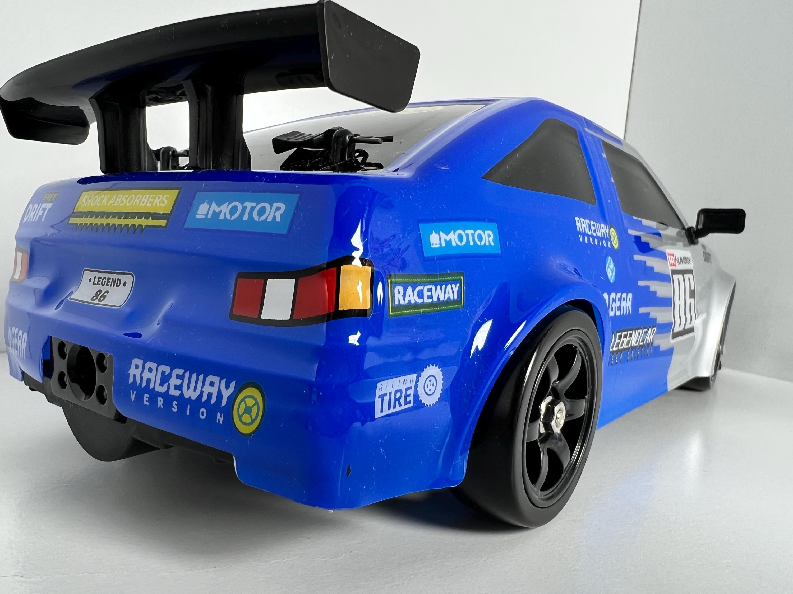RC Drift Car, AE86 Grey and Blue, Easy Drifting Car - Etsy