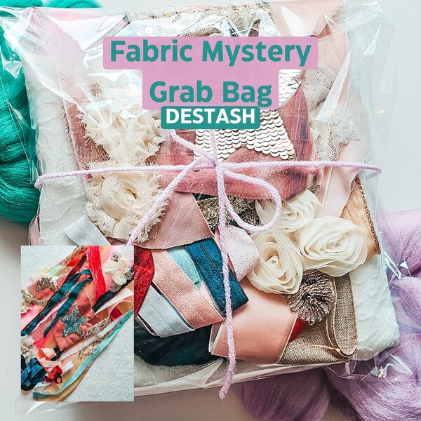 Fabric Grab Bag - Etsy