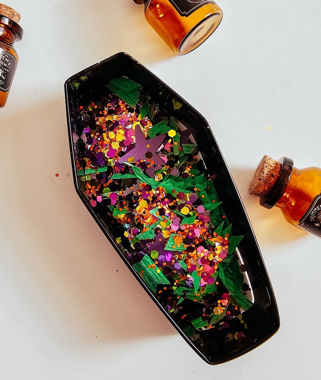 Ninja Turtle Confetti, Halloween Confetti, Green and Purple Confetti ...