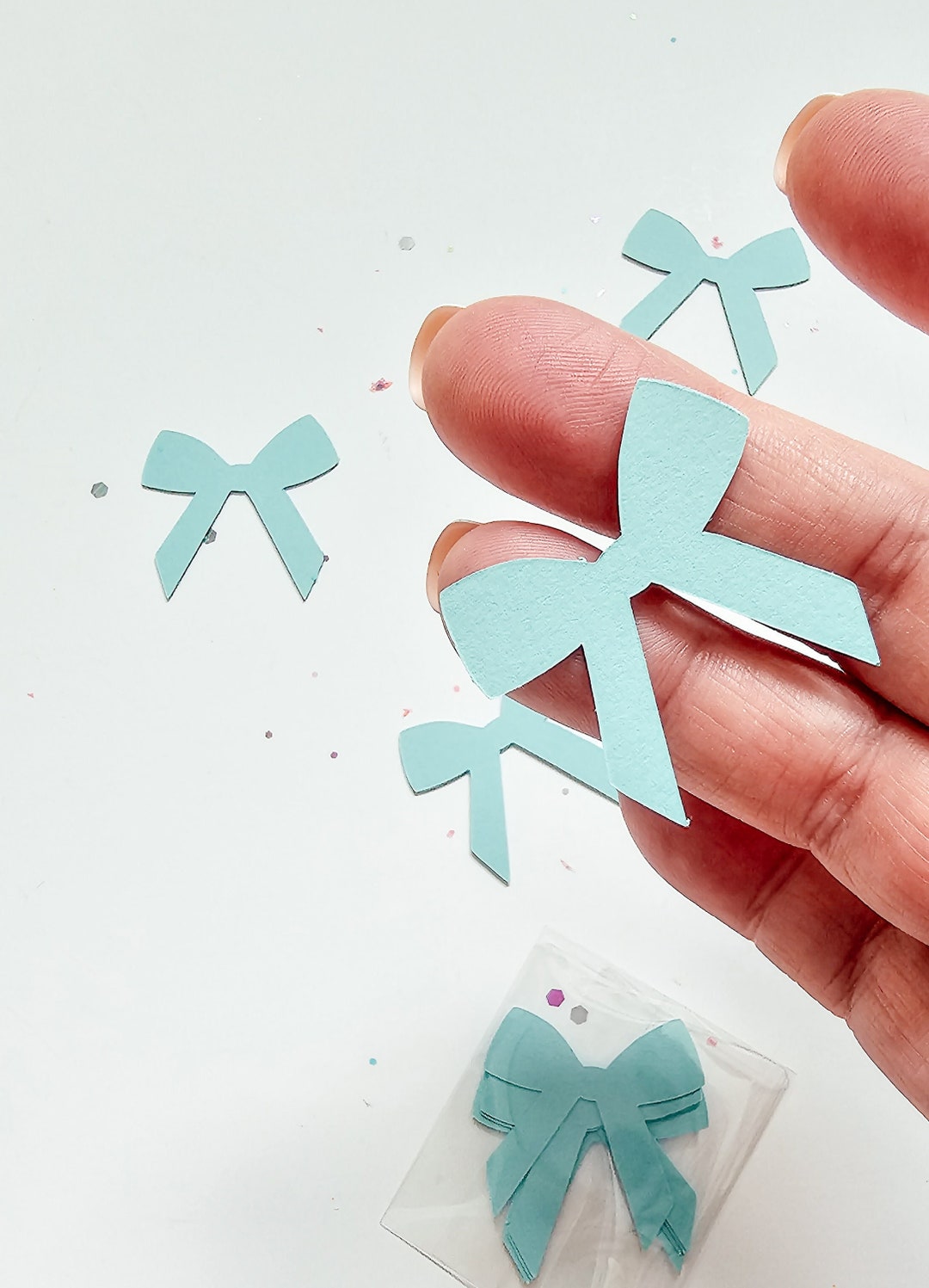 Bow Cutouts, Choose Your Color, Pack of 10 - Etsy