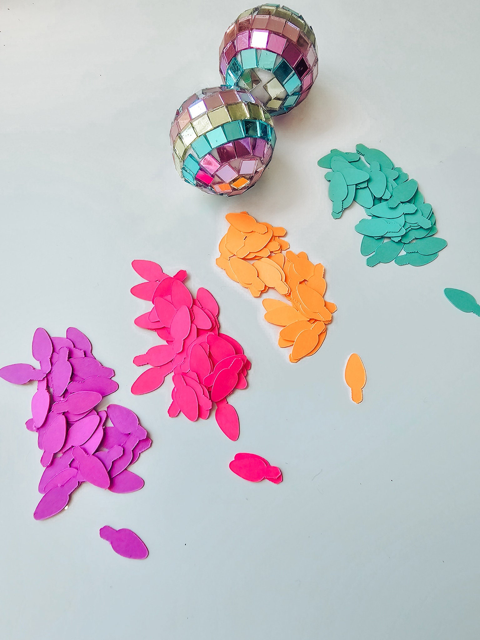 Christmas Lights Cutouts Pack of 20 Pick Your Color, Christmas ...