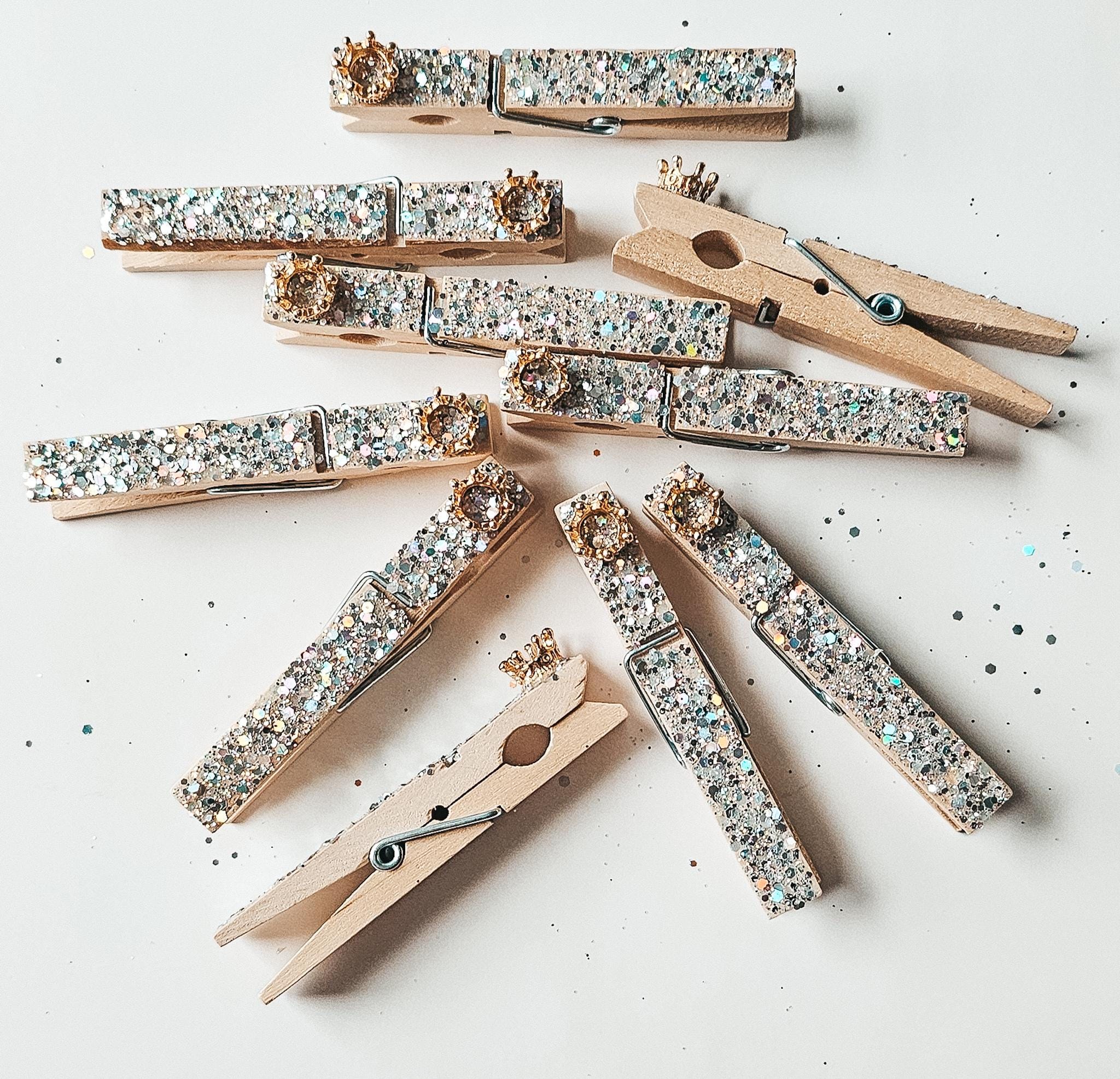Cheer Pin Clothespin Crown Queen, Queen Clothespin, Crown Clothespin ...