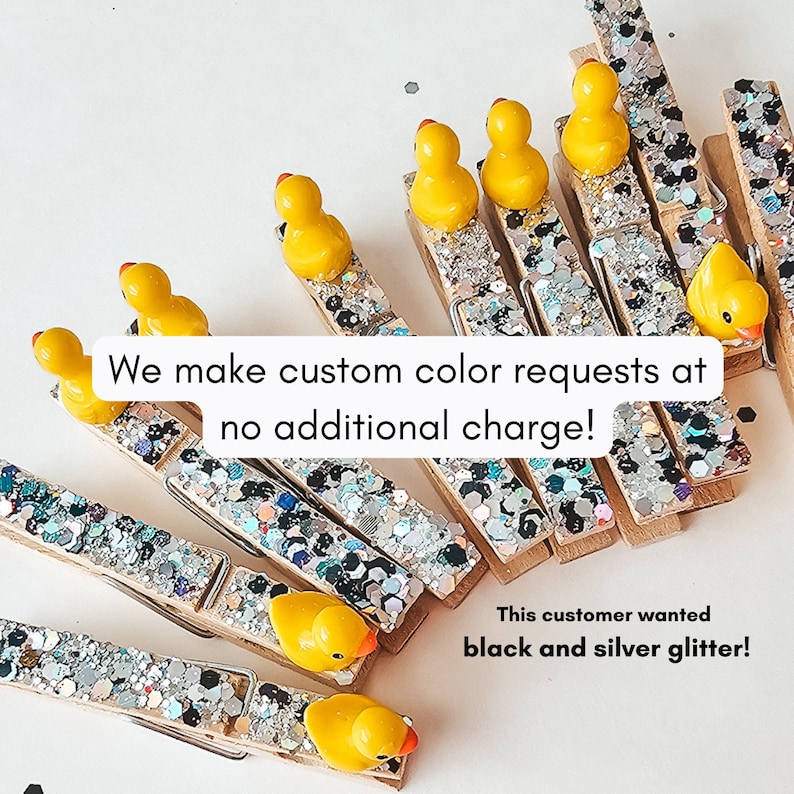 Cheer Pin Clothespin Duck, Duck Clothespin, Mini Duck, Resin Duck ...