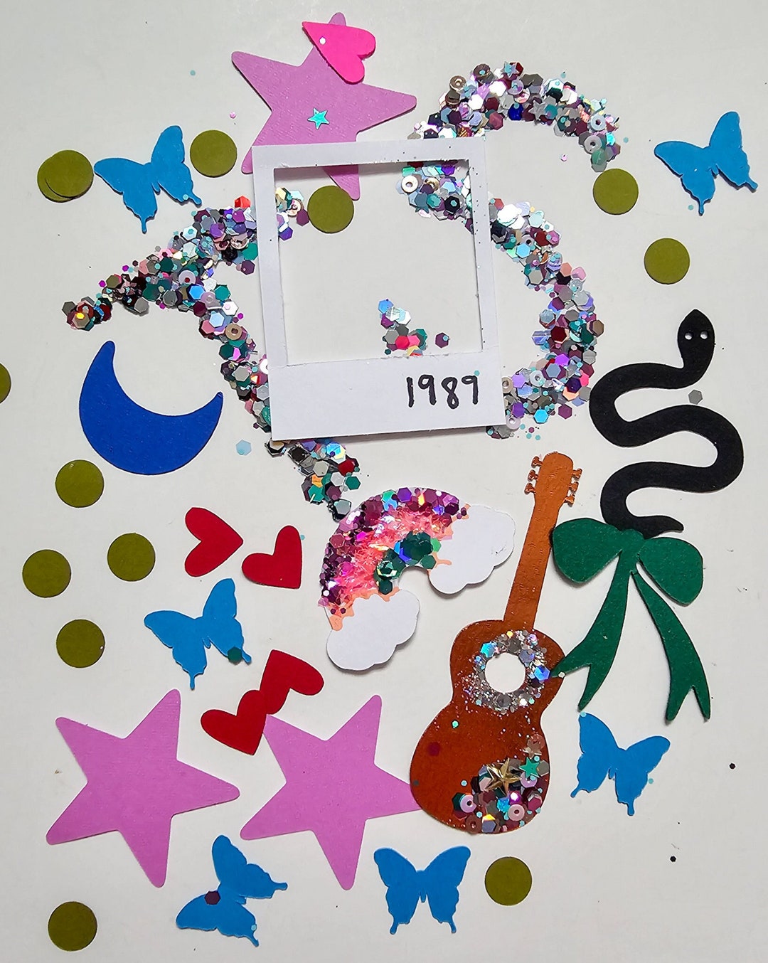 Eras Confetti,*added Feather and Orange LOCK, TS Confetti, Glitter Era ...