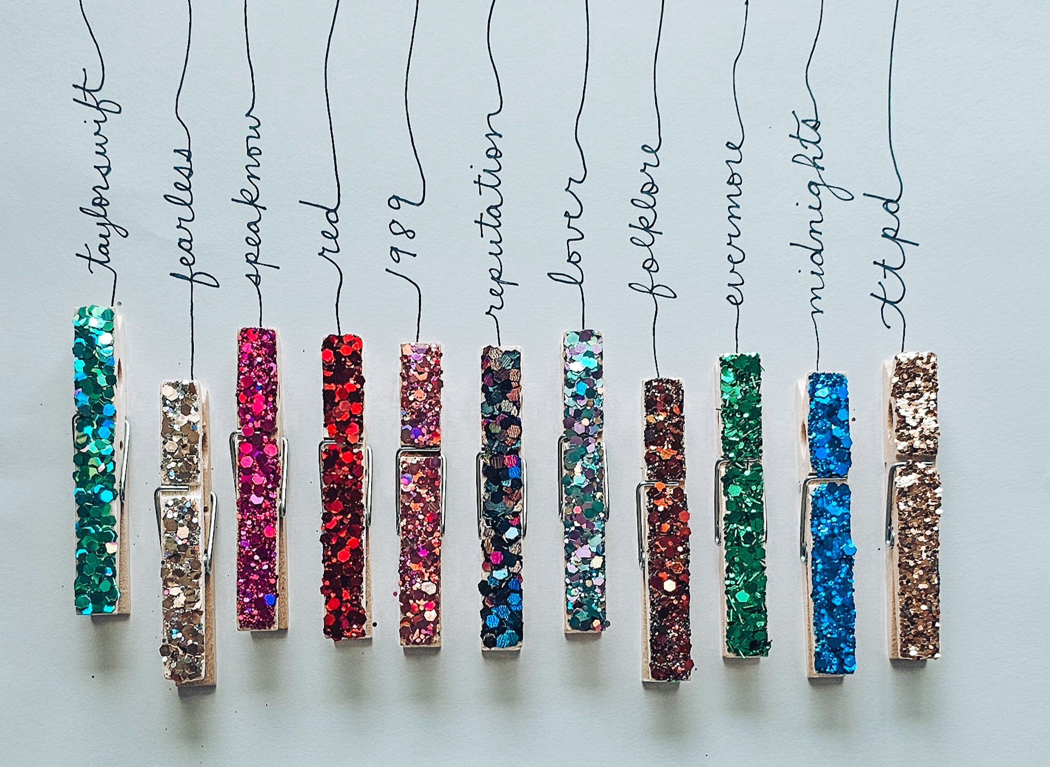 Cheer Clothespins, Eras Decorations, Eras Clothespins, Cheer Bag Pins ...