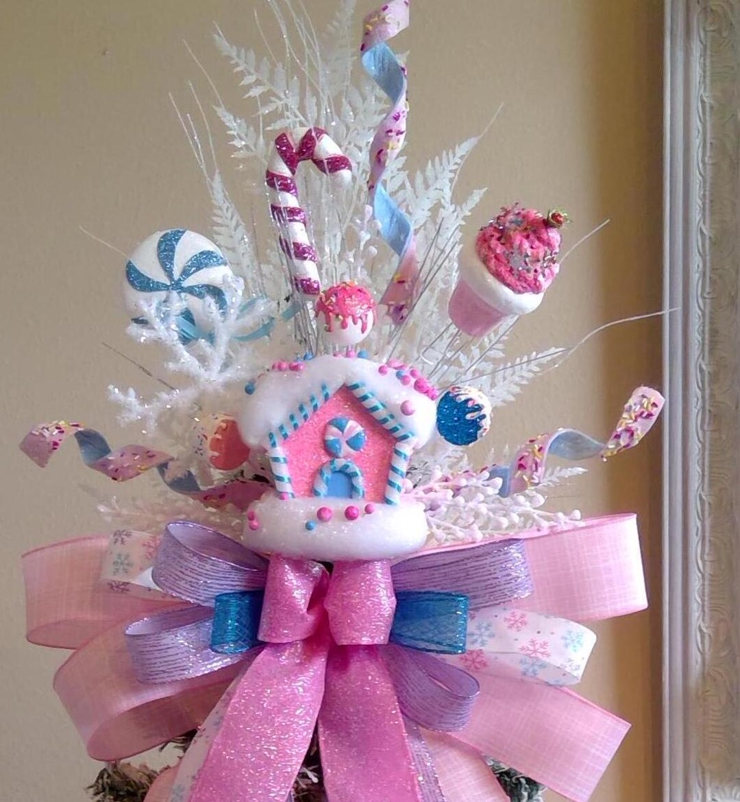 Christmas Tree Topper, Candyland Tree Topper, XL Tree Topper, Candyland ...