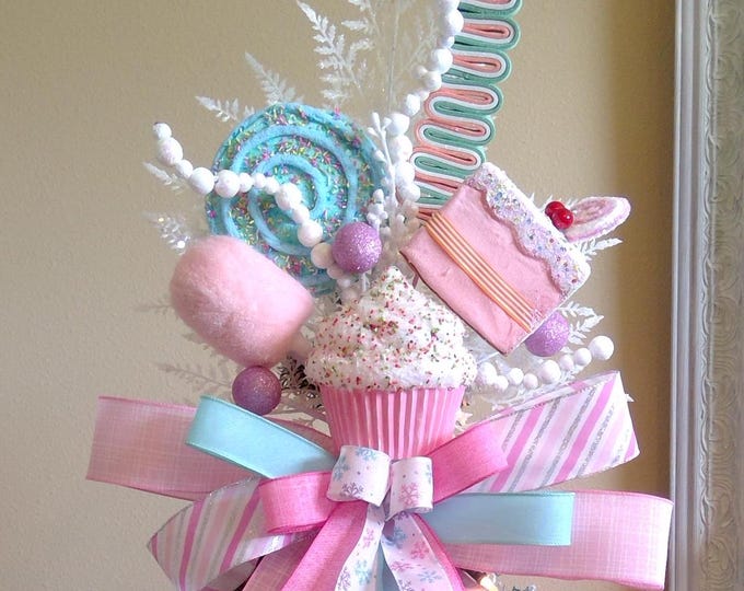 Christmas Tree Topper, Candy Tree Topper, XL Tree Toper, Winter Tree ...