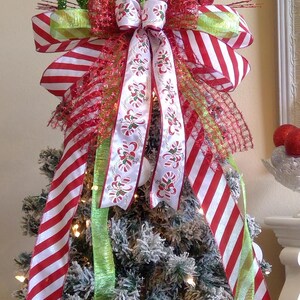 Christmas Tree Topper, Green Tree Topper, XL Tree Topper, Elf Legs Tree ...