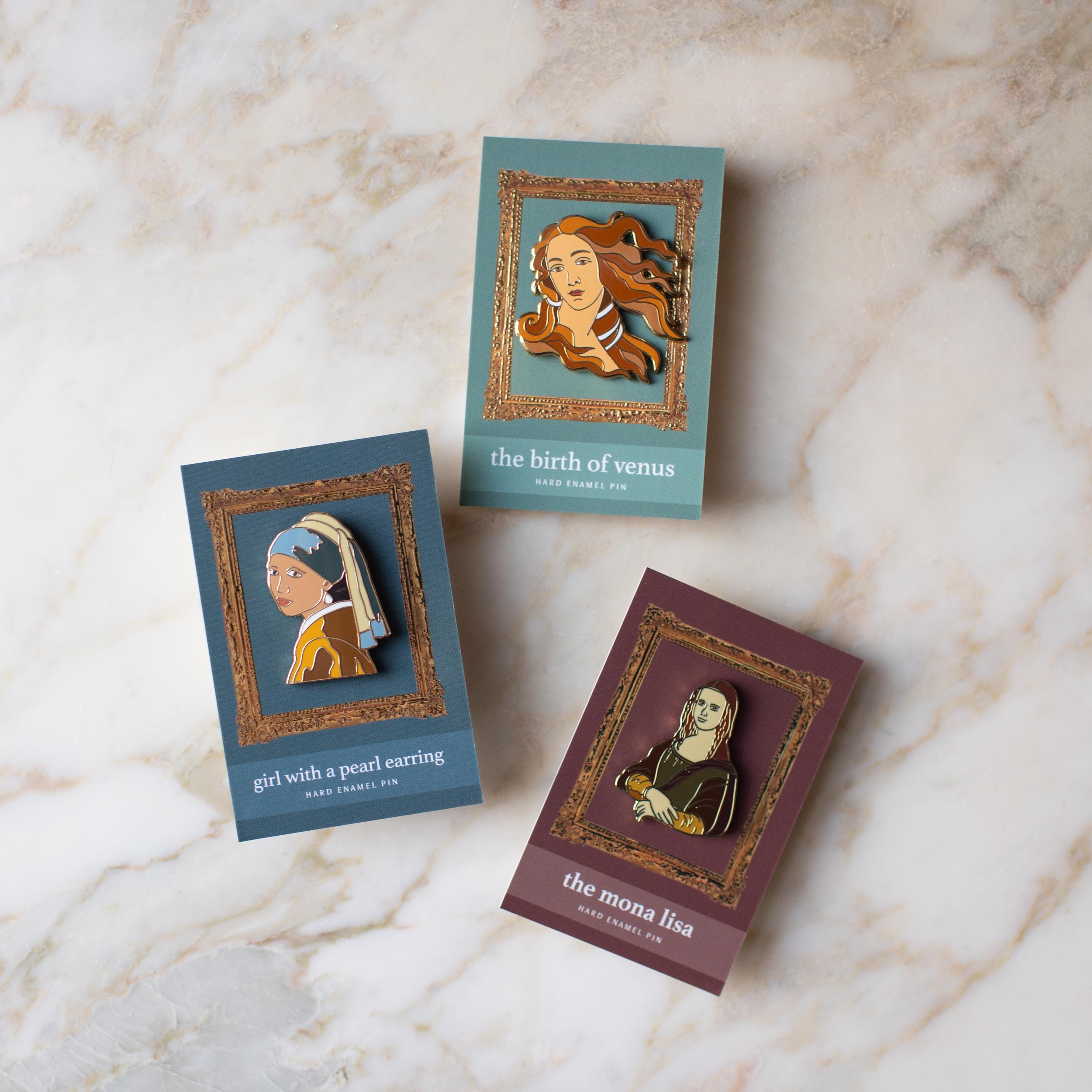 Hard Enamel Pin – the Birth of Venus, Sandro Botticelli - Etsy