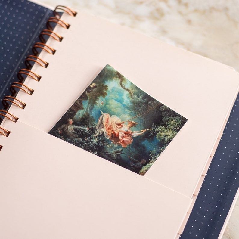 Fragonard, the Swing Rococo Style Waterproof Sticker - Etsy