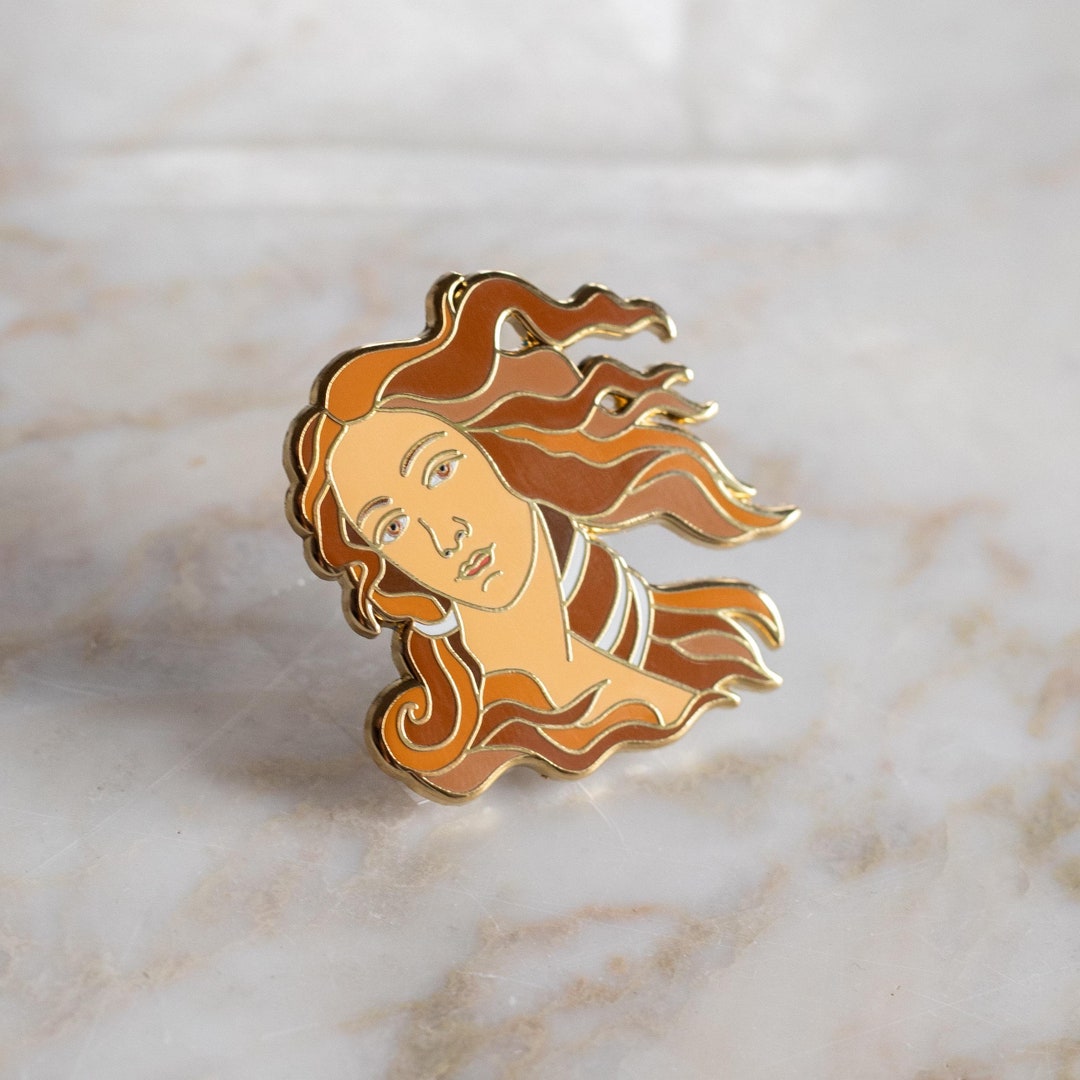 Hard Enamel Pin the Birth of Venus, Sandro Botticelli - Etsy