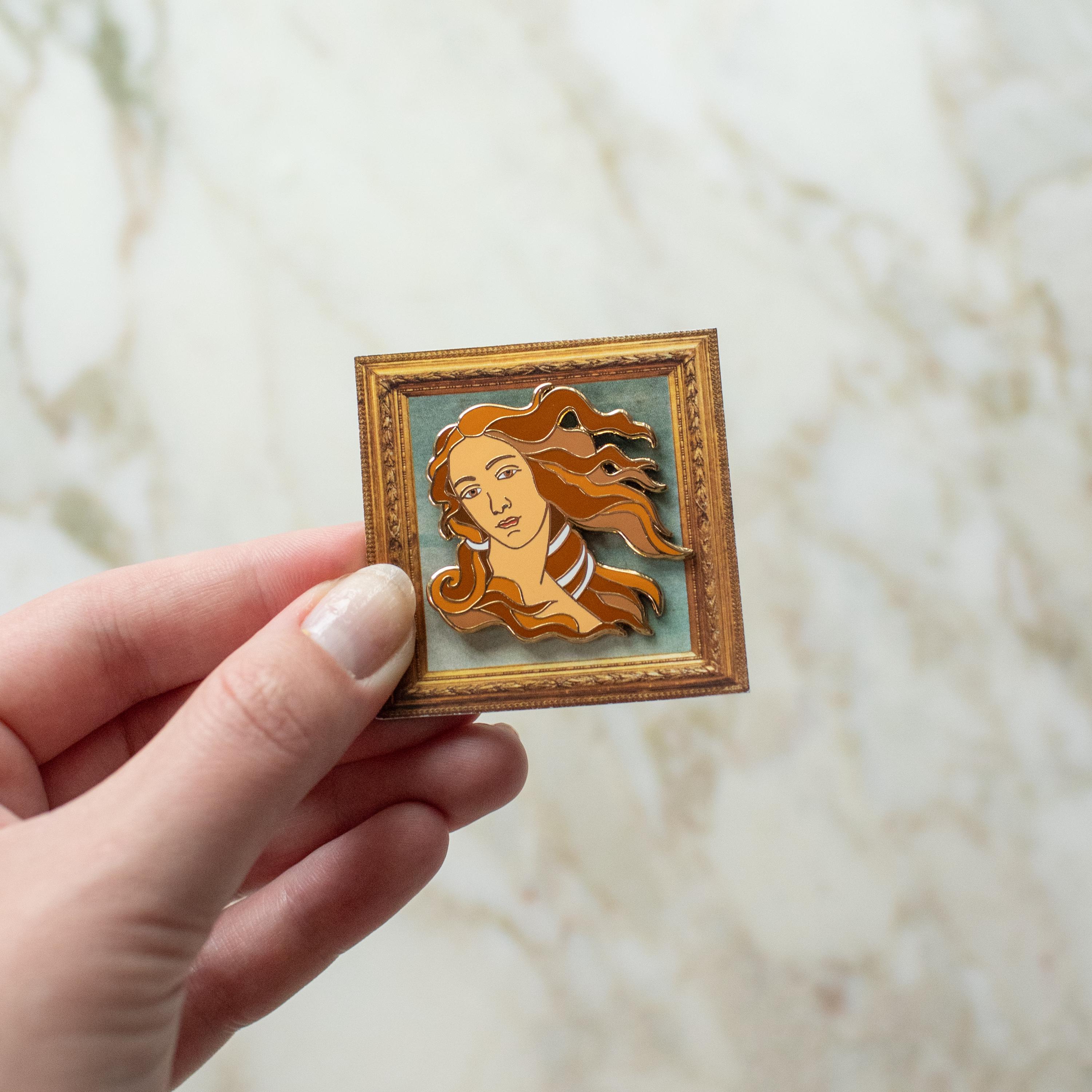 The Birth of Venus – Trinket Bundle Gift Box With Enamel Pin, Sticker ...