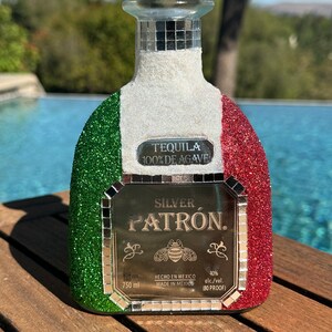 Patron Silver Viva De Mexico 750 Ml Decanter, Perfect Gift, Bar ...