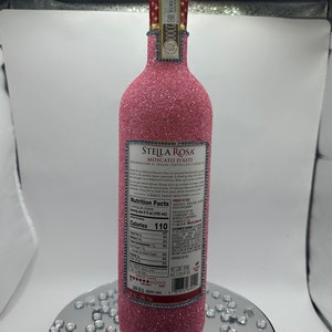 Stella Rosa Moscato D'asti. Hand-adorned Bottle With Jeweled Crown ...