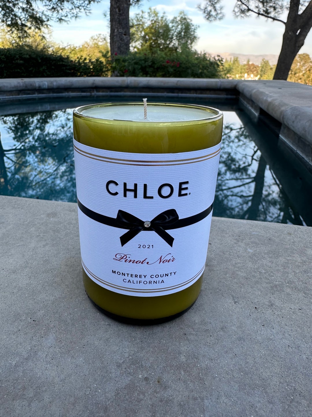Chloe Pinot Noir. Gorgeous 22 Oz Soy Candle With Sweet Diamond Accent ...
