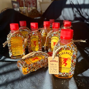 Fireball Shooter! Hand Adorned With Rhinestones. Personalized Gift Tag ...