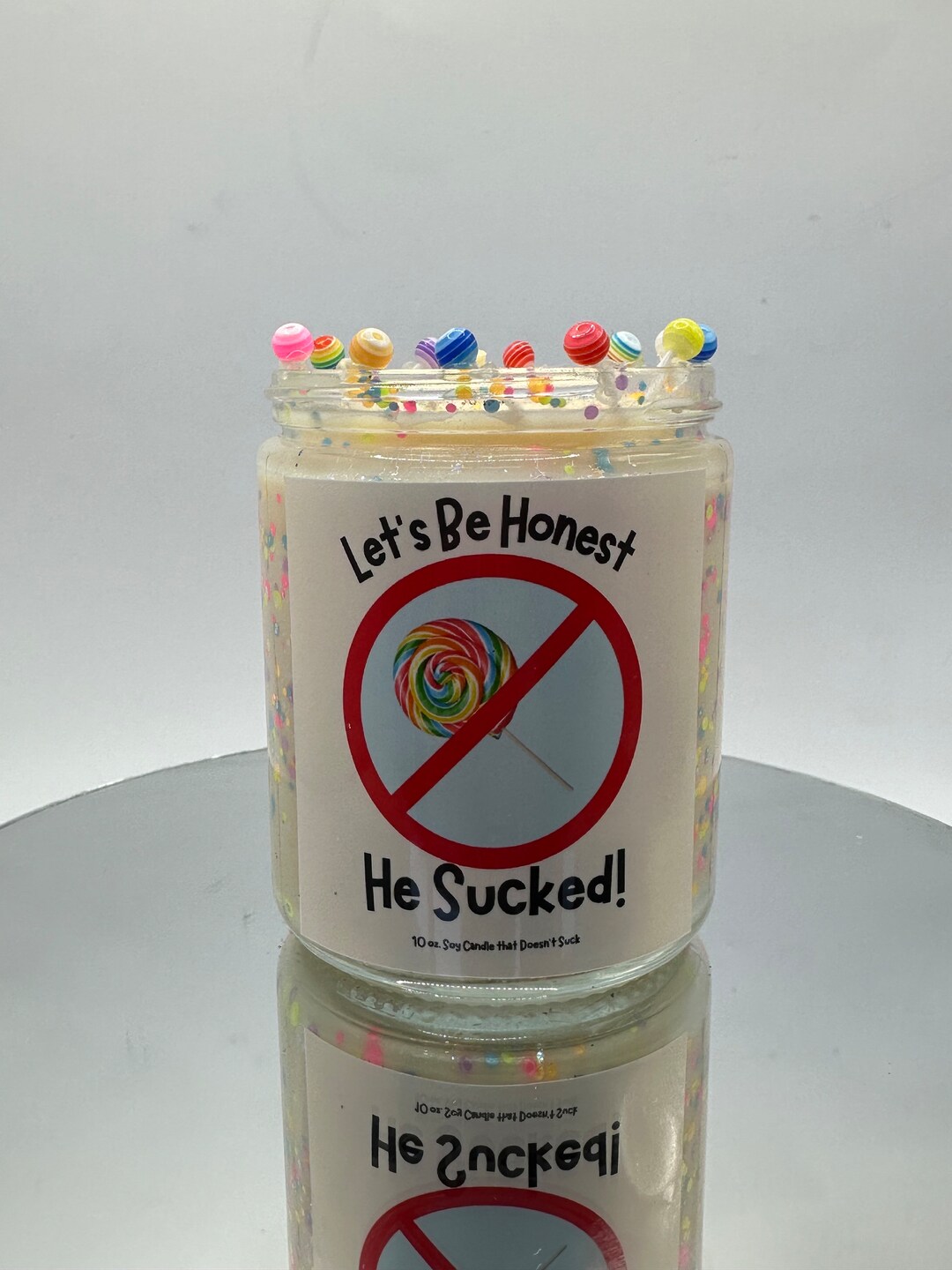 Breakup Candle! Tell You BFF How You Really Feel...he SUCKED! 10 Oz Soy ...