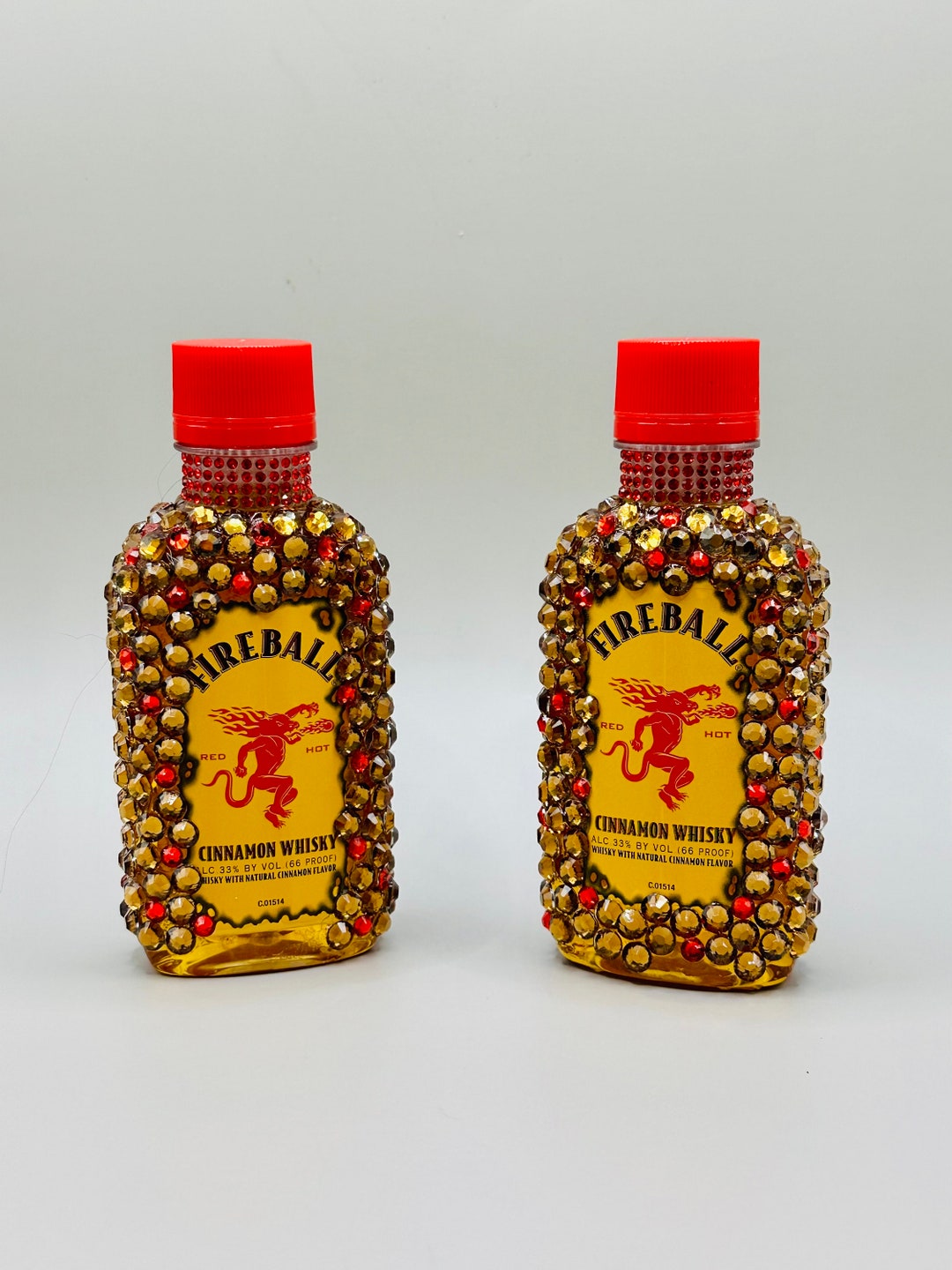 Fireball Shooter! Hand Adorned With Rhinestones. Personalized Gift Tag ...