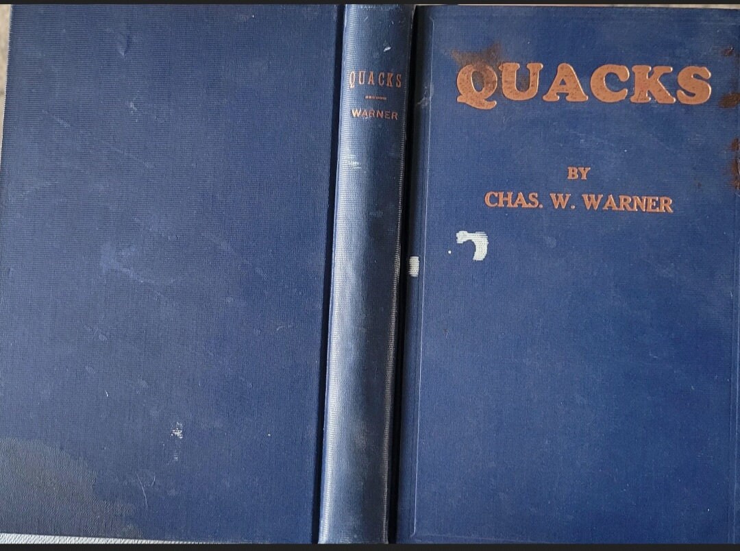 Quacks - Chas Warner 12th Edition 1938 Vintage Book - Etsy
