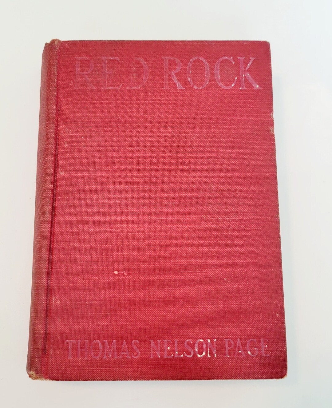 Red Rock by Thomas Nelson Page 1909 Amtique Book Vintage - Etsy