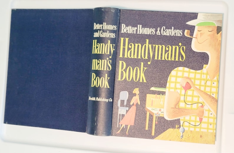 Better Homes & Gardens Handyman's Book 1957 Fifth Printing Vintage ...