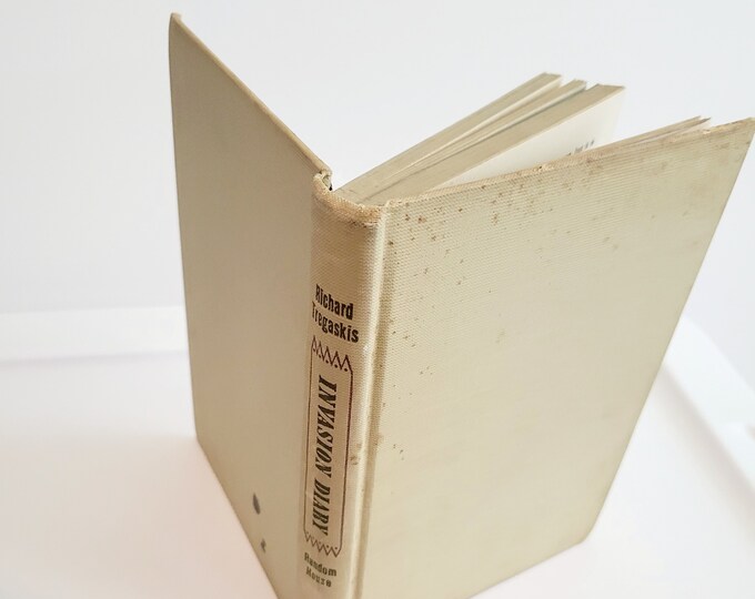 Invasion Diary | Tregaskis 1944 World War II Hardcover Vintage Book - Etsy
