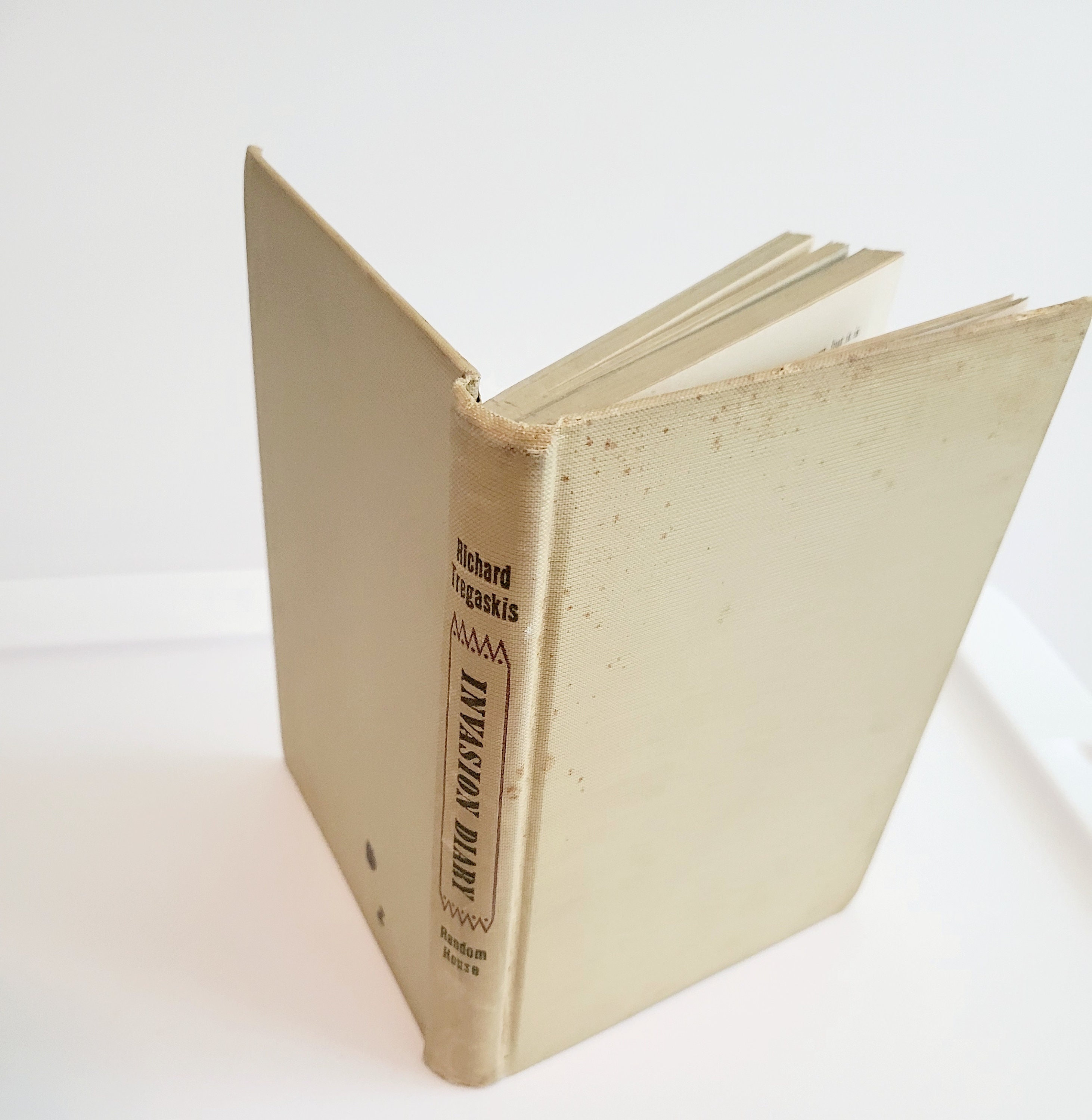 Invasion Diary Tregaskis 1944 World War II Hardcover Vintage - Etsy