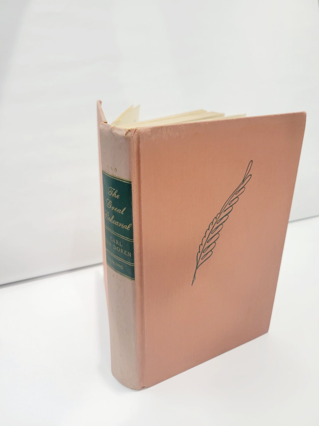The Great Rehearsal - Van Doren 1948 First Edition Historical Vintage ...