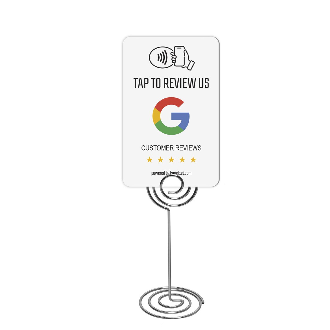 Google Review Tap Cards With Stands x3, Skyrocket Your Online ...