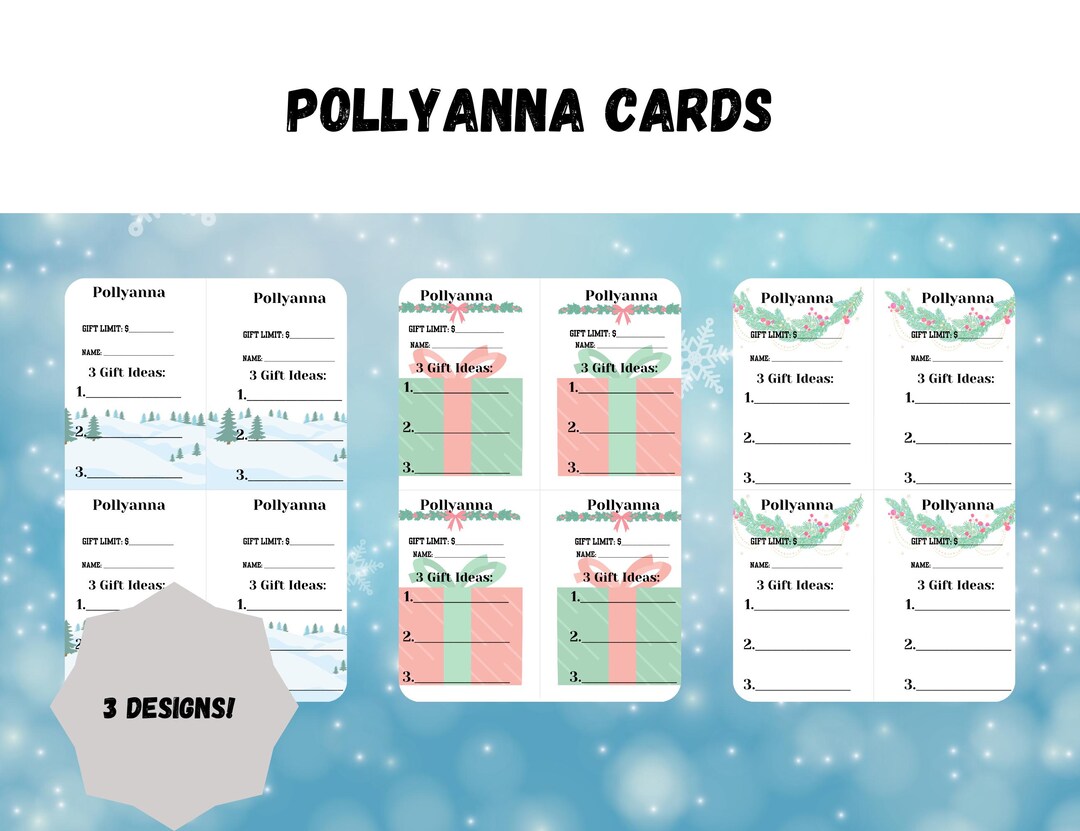 Pollyanna Cards - Etsy
