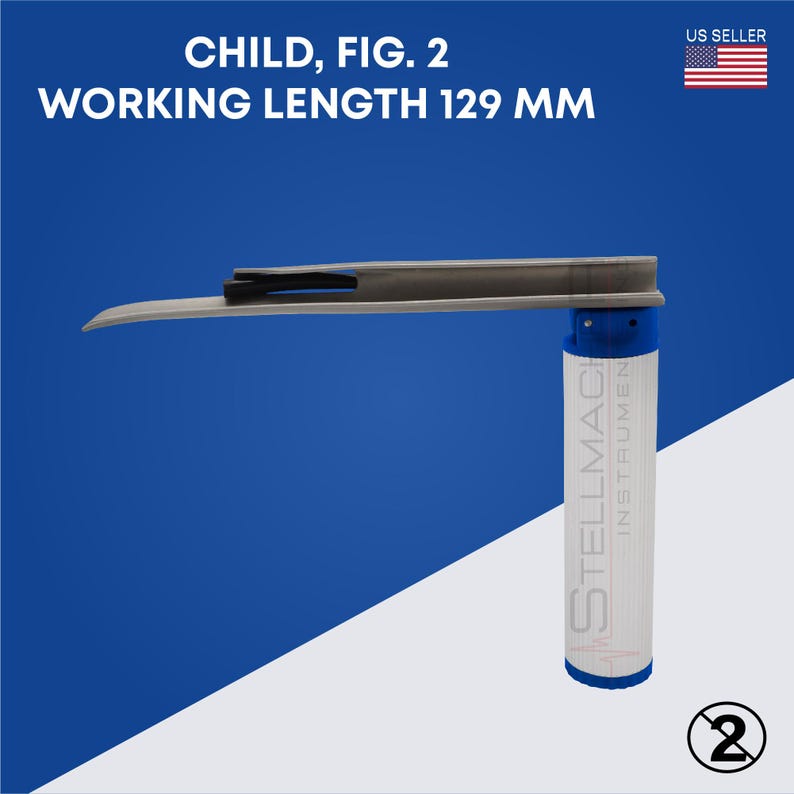 Single Use Laryngoscope Combo Miller - Single Patient Use - Non-sterile ...