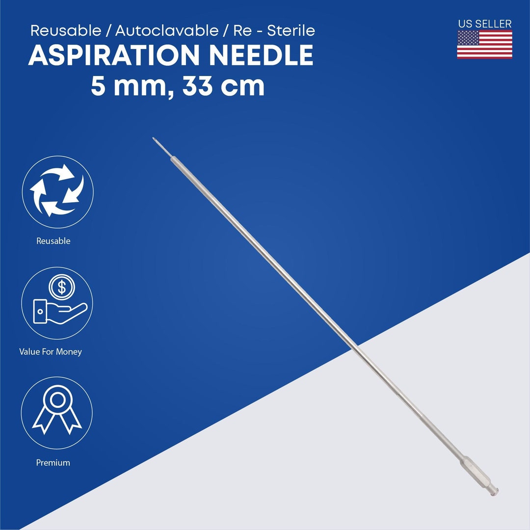 Laparoscopic Aspiration Needle 5 Mm Length 33 Cm Premium Laparoscopic ...