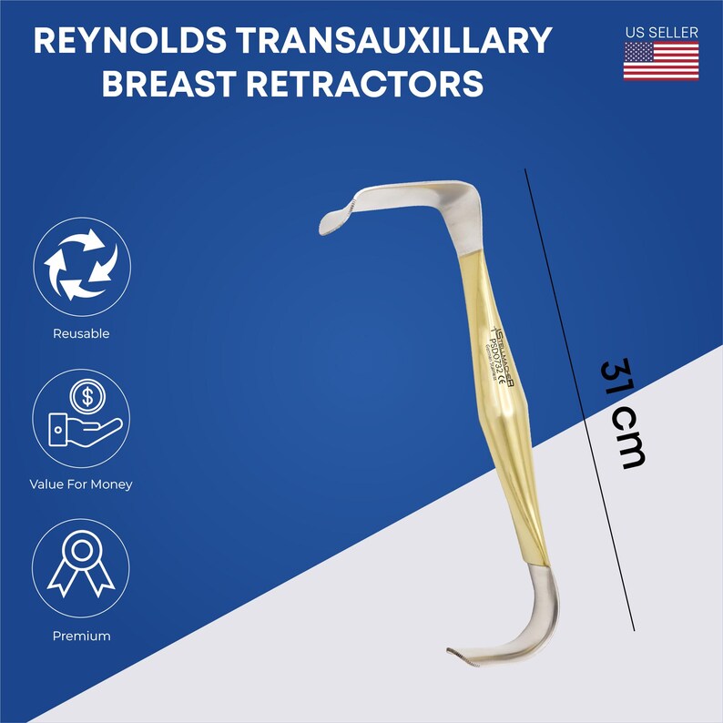 REYNOLDS Transauxillary Breast Retractors Length 31 Cm Retractors ...