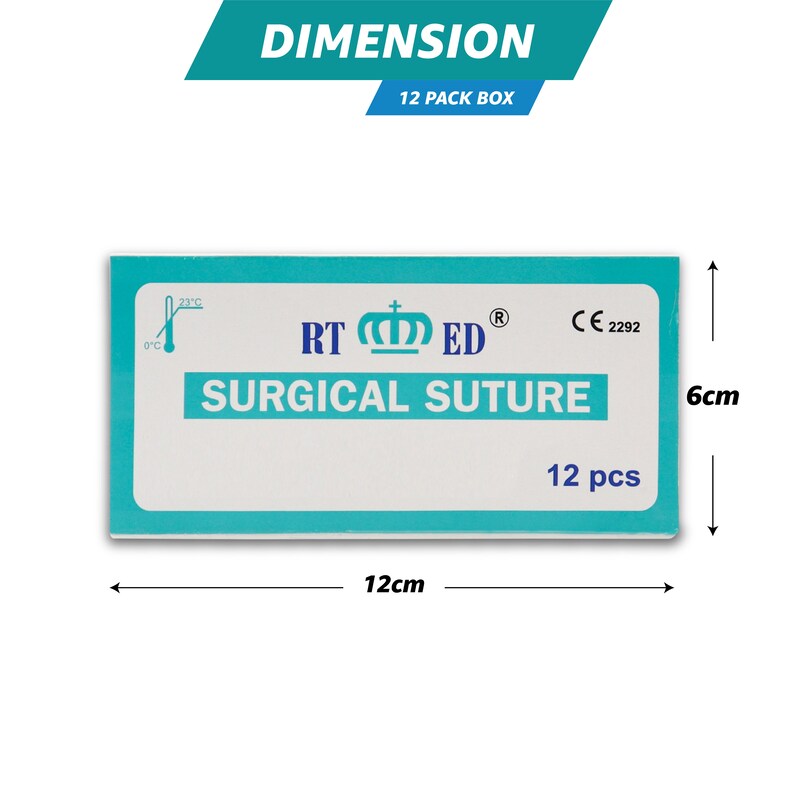 2/0 Medical Needle Non-absorbable Suture Polypropylene Thread for ...