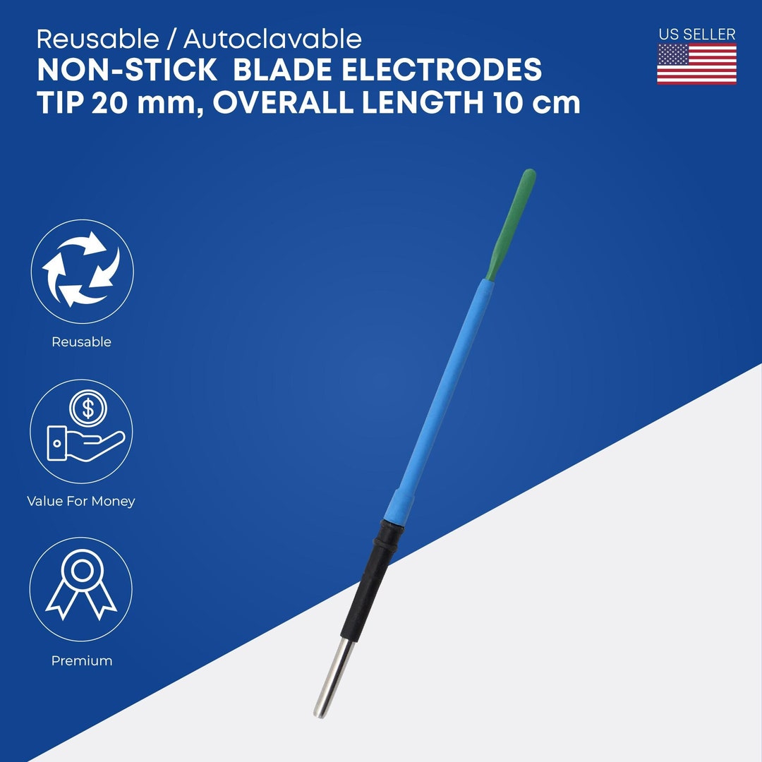 Non Stick Reusable Blade Electrode Blade 20mm Length 10 Cm Premium ...