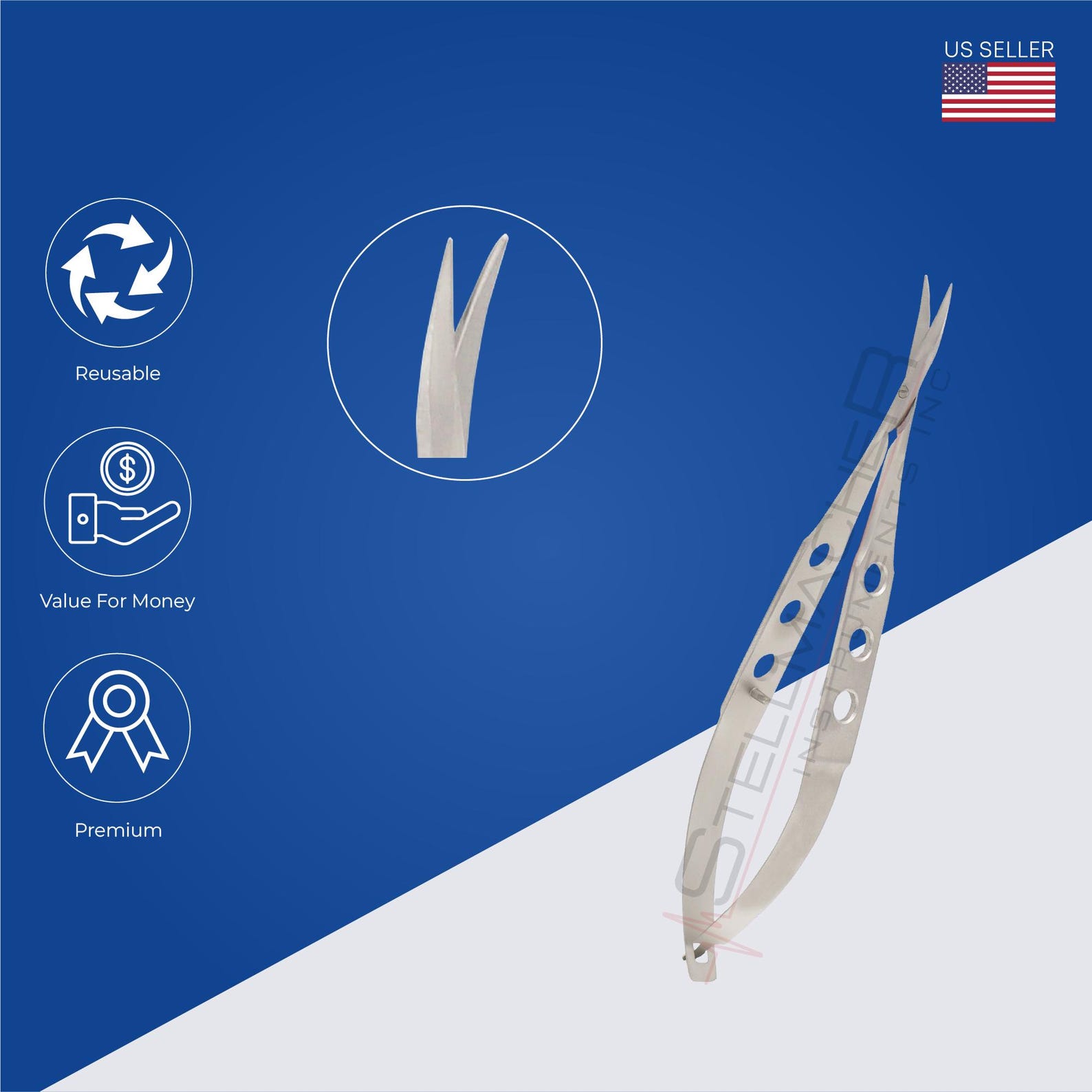 Tenotomy Westcott Scissors Small Blade Overall Length 11.5 Cm Premium ...