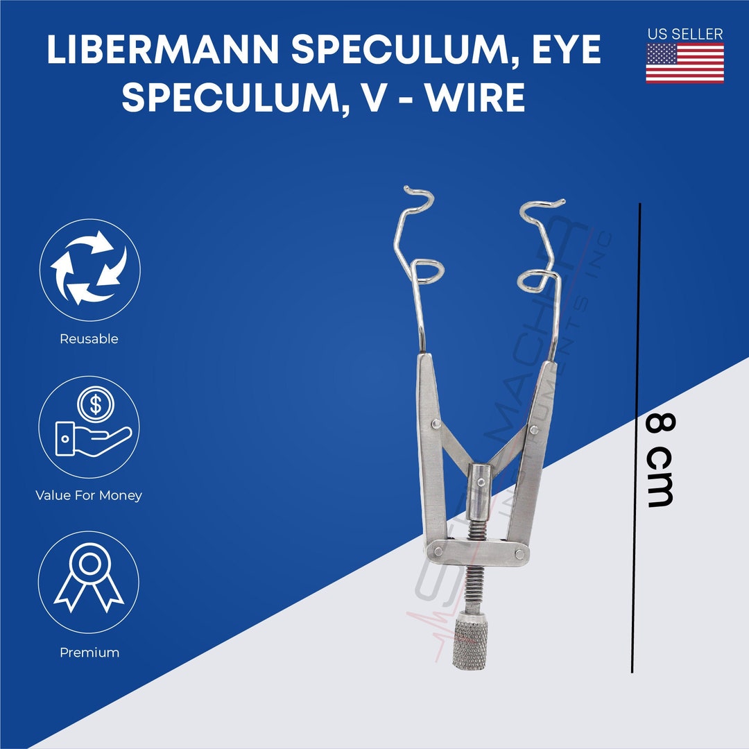 Liebermann Eye Speculum V-wire Surgical Ophthalmic Surgery Eye Instruments Adjustable Surgical ...