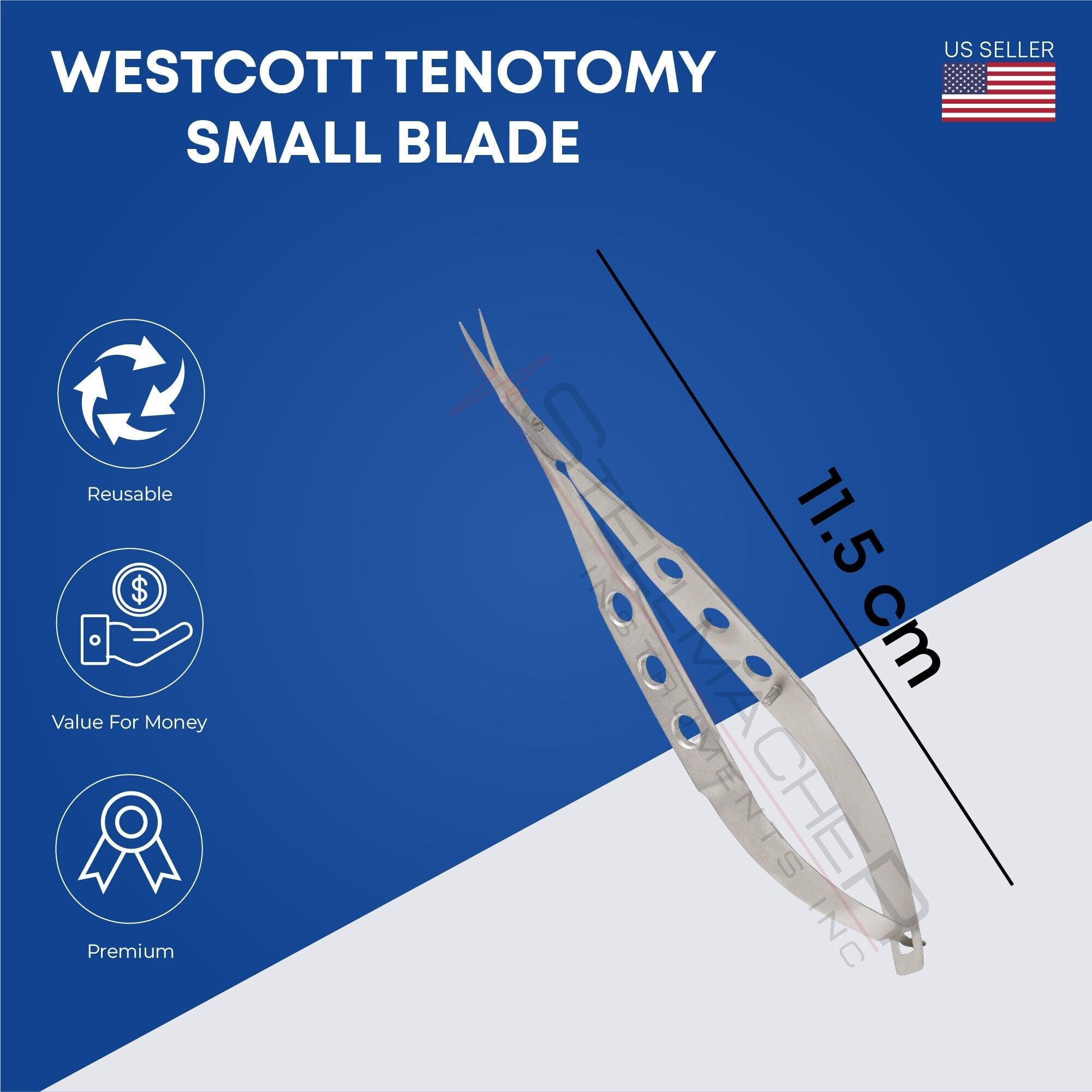 Tenotomy Westcott Scissors Small Blade Overall Length 11.5 Cm Premium ...