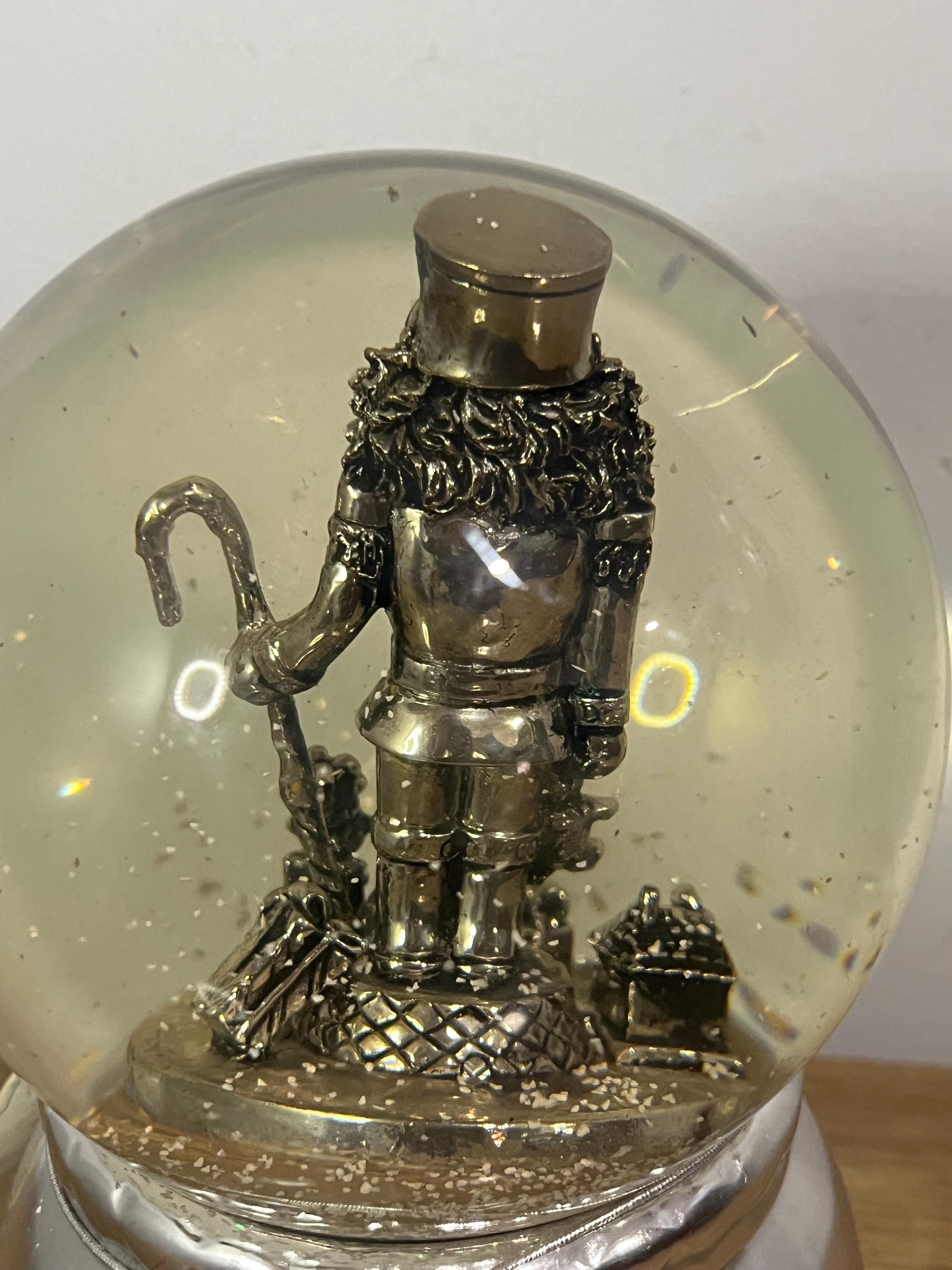 Bella Lux Nutcracker Musical Snow Globe - Etsy