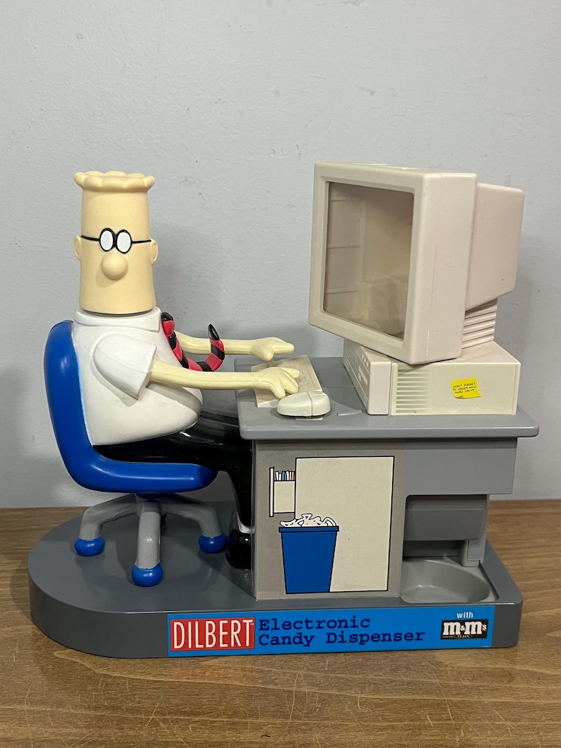 Vintage Dilbert Electronic M&m’s Candy Dispenser - Etsy