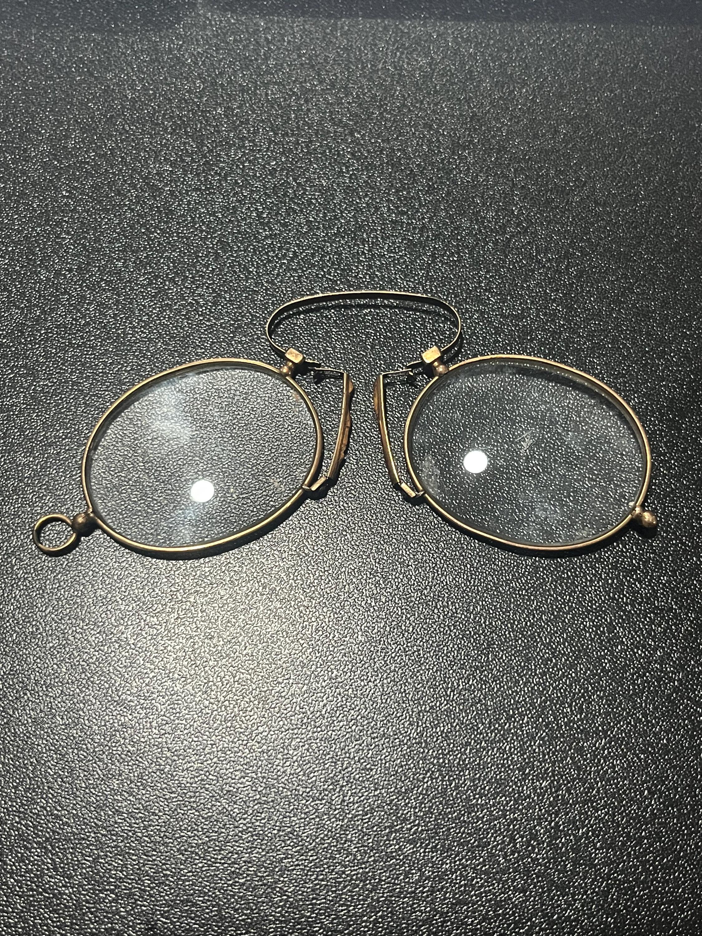 Vintage Pince Nez Eye Glasses - Etsy