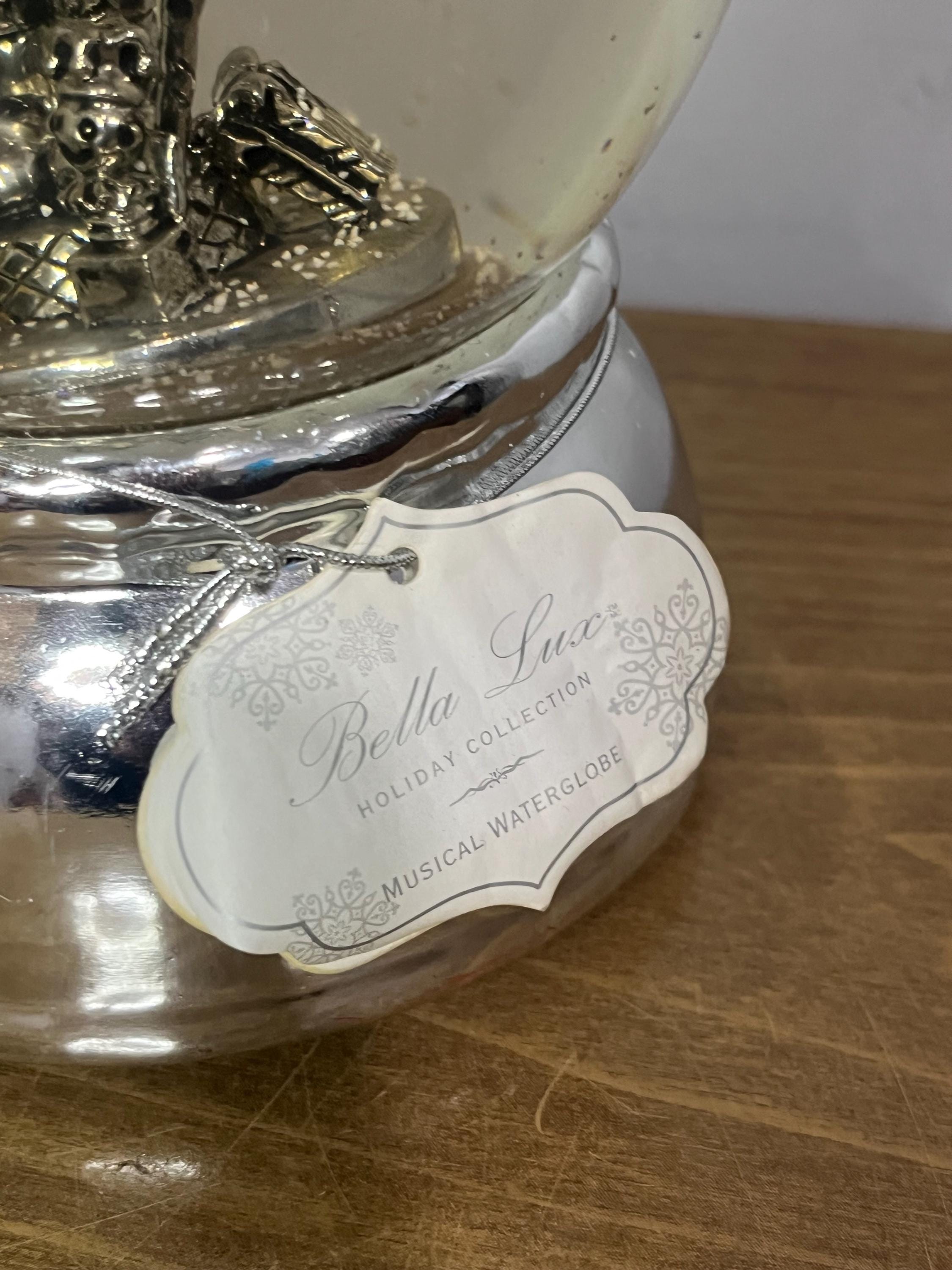 Bella Lux Nutcracker Musical Snow Globe - Etsy