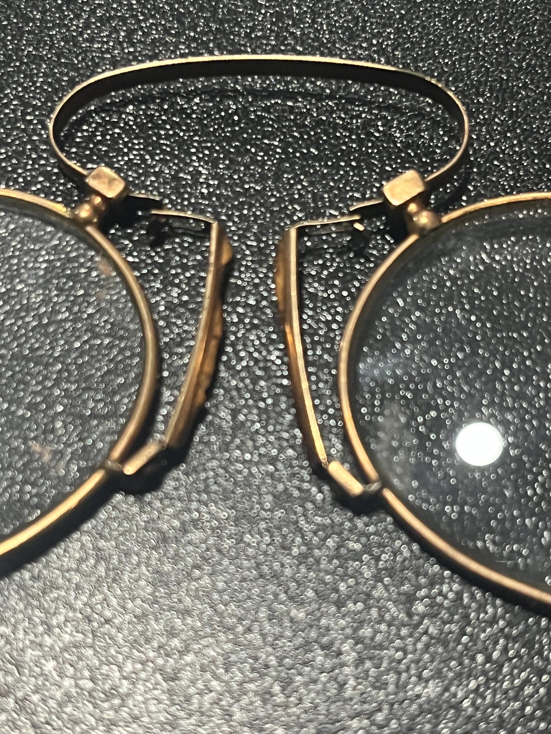 Vintage Pince Nez Eye Glasses - Etsy