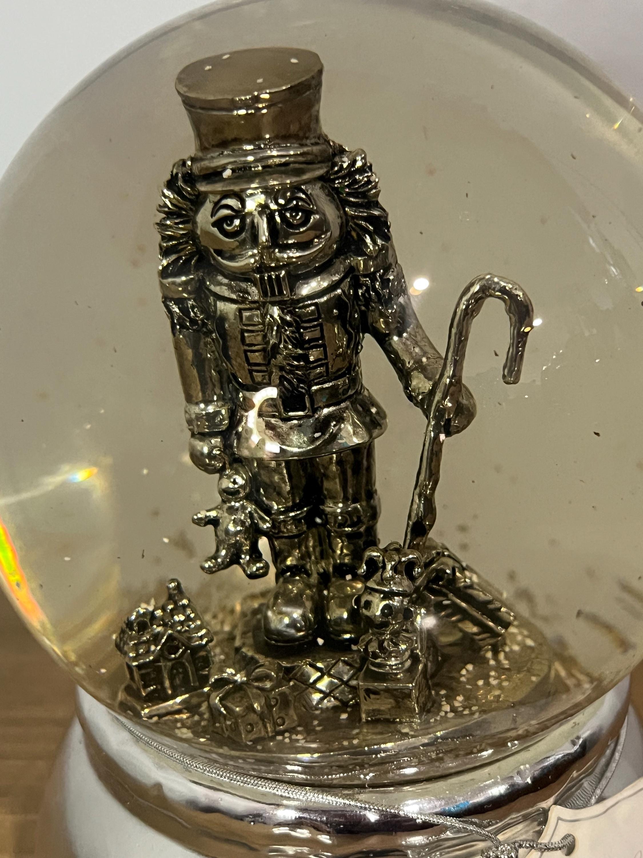 Bella Lux Nutcracker Musical Snow Globe - Etsy