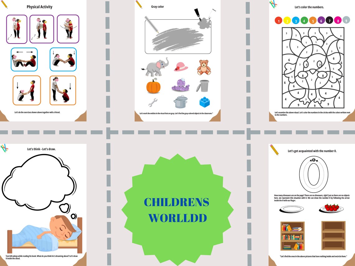 Preschool Curriculum,preschool Worksheets ,preschool Workbook ,painting ...
