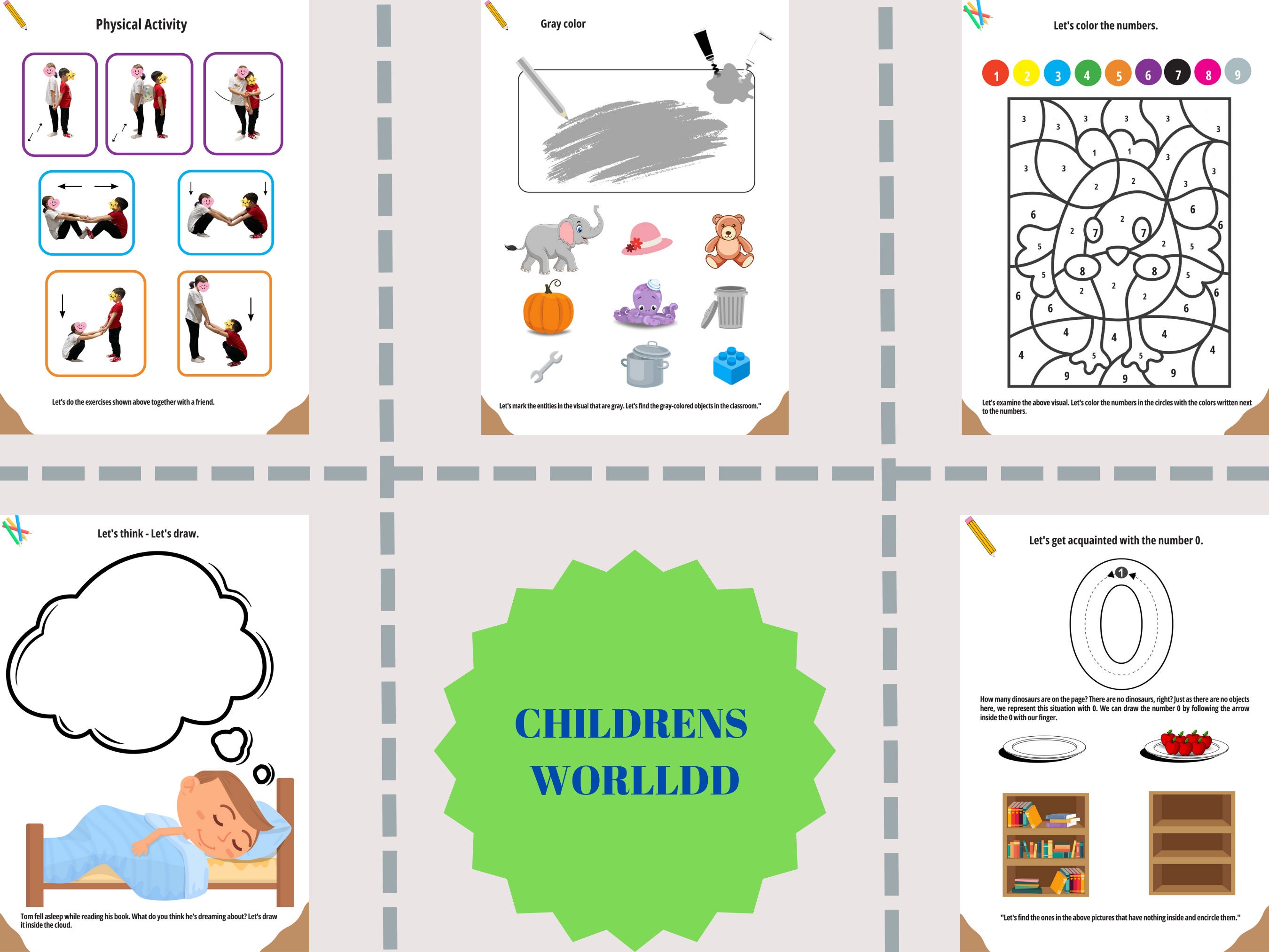 Preschool Curriculum,preschool Worksheets ,preschool Workbook ,painting ...